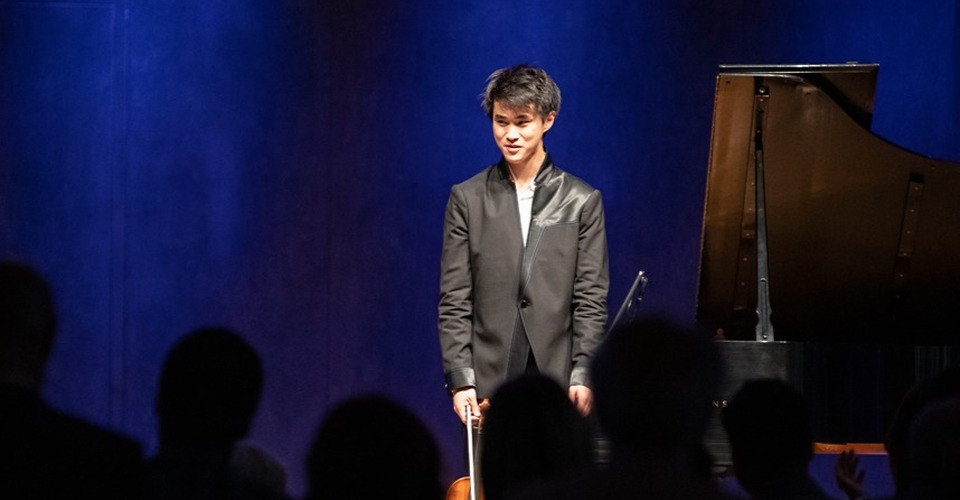 Kevin Zhu Violin Master Class - Des Moines Symphony